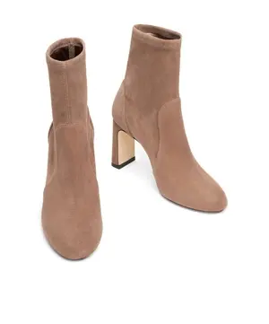 STUART WEITZMAN Babette 85 Bootie - Brown