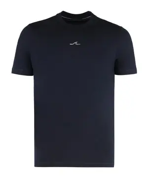 PAUL  SHARK Paul Shark Crew Neck Printed T-shirt