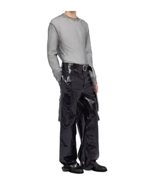 JIL SANDER Layered Translucent Jumper - Gray