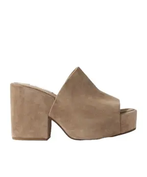 Gabriela Hearst Round Toe High Heel Sandals