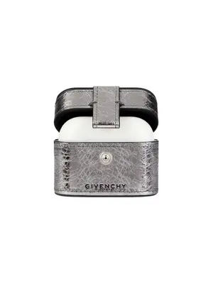Givenchy Airpods Pro Holder In Laminated Leather