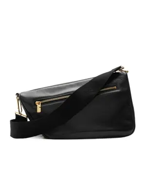 Burberry Shield Medium Shoulder Bag - Black