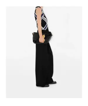 Burberry Shield Medium Shoulder Bag - Black
