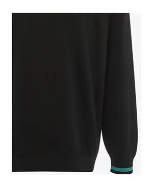 Hugo Boss Quarter Zip Sweater With Logo Detail