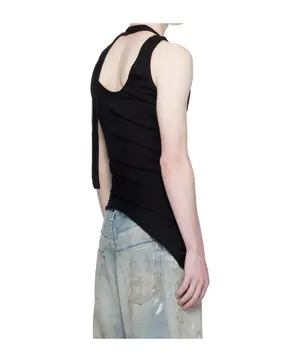 JEAN PAUL GAULTIER Twisted Double-layer Tank Top