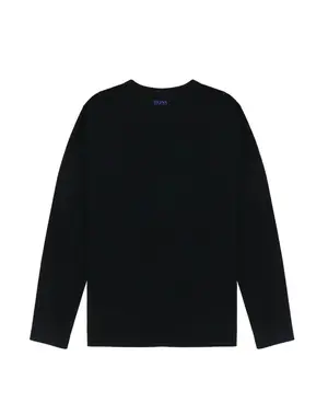 Hugo Boss T-shirt With Round Neck And Long Sleeves