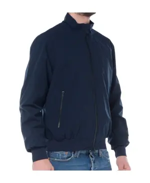 SAVE THE DUCK Long-sleeved Zip-up Jacket With Stand Collar