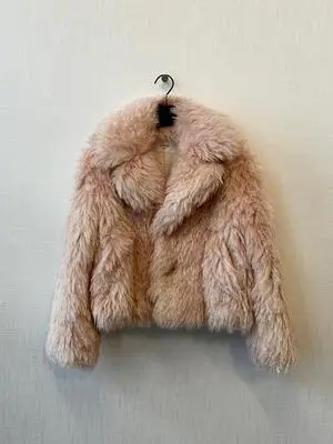 Celine Egg-shaped Peacoat In Mohair