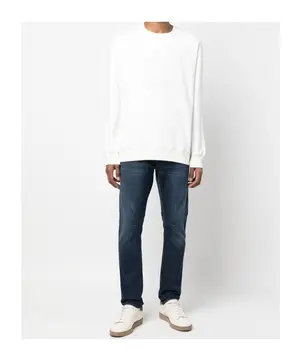 Brunello Cucinelli Comfort Cotton Denim Leisure-fit Five-pocket Trousers