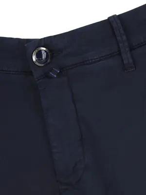 Jacob Cohen Mid-rise Slim-cut Chino Trousers - Black