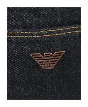 Emporio Armani Mid-rise Contrast Stitched Jeans
