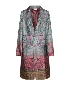 PIERRE-LOUIS MASCIA Printed Long Coat