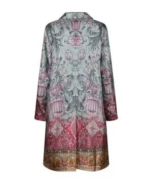 PIERRE-LOUIS MASCIA Printed Long Coat