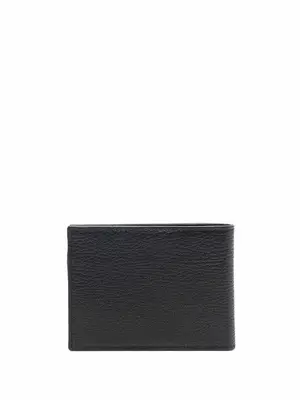 Emporio Armani Logo-embossed Wallet - Black