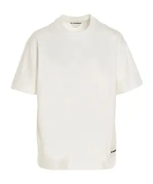 JIL SANDER Round Neck Short Sleeve T-shirt