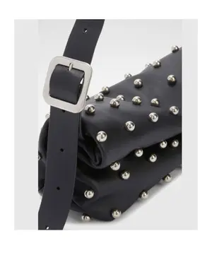 JIL SANDER Studded Roll Bag