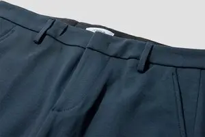 DONDUP Mid-waist Tapered Casual Pants - Blue