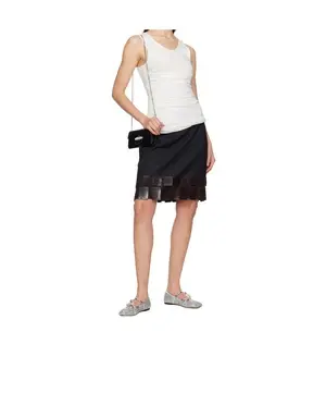 JIMMY CHOO Bing Flap Shoulder Bag - Black/silver