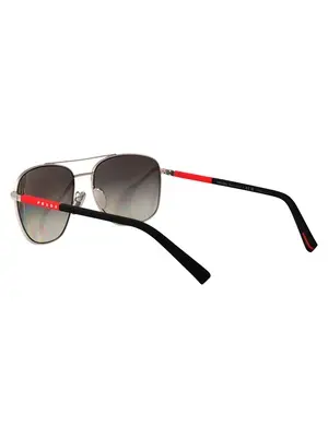 Prada Aviator Sunglasses - Silver