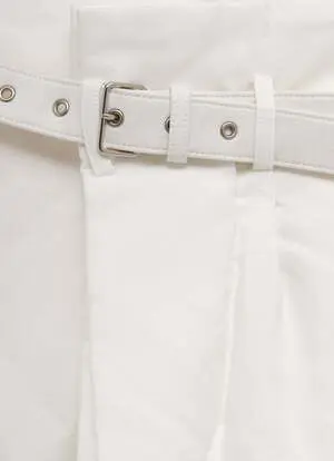 Comme Des Garçons Belted Shorts