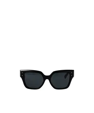 Dolce & Gabbana Geometric Frame Sunglasses - Black