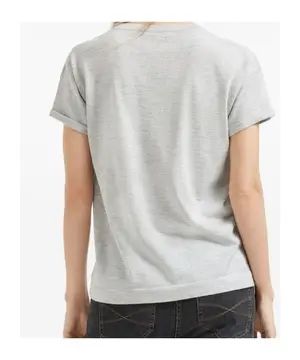 Brunello Cucinelli Short-sleeved Crewneck T-shirt - Grey