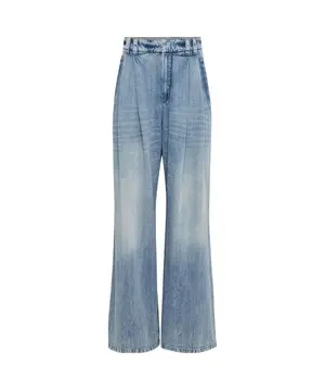 Brunello Cucinelli Low-rise Wide-leg Jeans