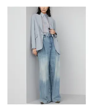 Brunello Cucinelli Low-rise Wide-leg Jeans