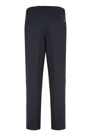 Hugo Boss Wool Trousers With Side Pockets