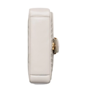 Gucci Gg Marmont Small Shoulder Bag - Light Gray