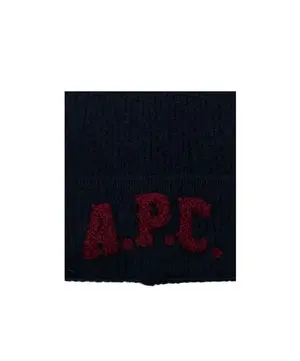A.p.c. Embroidered Logo Beanie