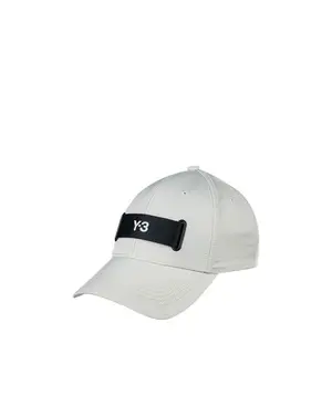 Y3 Logo-print Baseball Cap - White