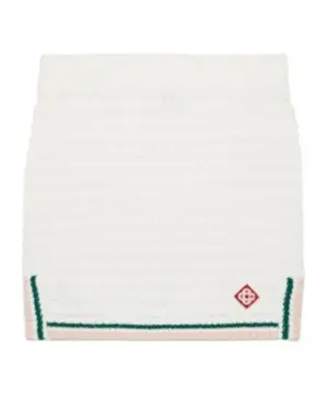 Casablanca Embellished Bouclé Mini Skirt