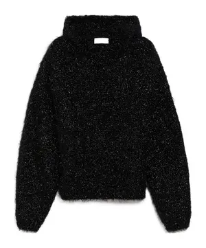 Sportmax V-neck Long-sleeve Hoodie
