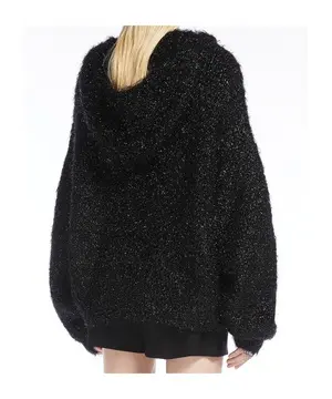 Sportmax V-neck Long-sleeve Hoodie