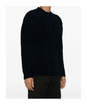 Junya Watanabe Crewneck Knitted Jumper - Black