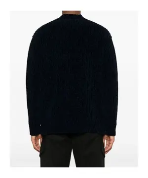 Junya Watanabe Crewneck Knitted Jumper - Black