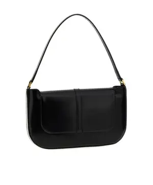 By Far Miranda Buckle Underarm Bag - Black
