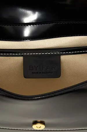 By Far Miranda Buckle Underarm Bag - Black