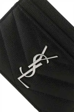 Saint Laurent Cassandre Matelassé Card Case