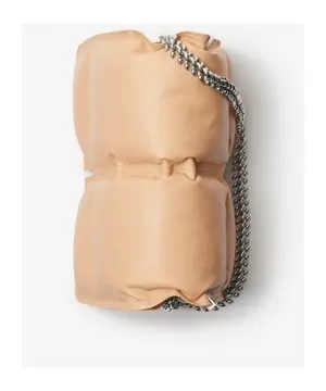 Burberry Quilted Crossbody Bag - Nude
