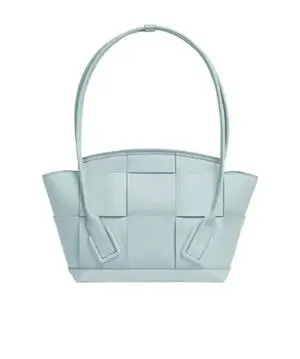 Bottega Veneta Maxi Intrecciato Tote - Blue