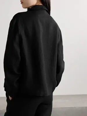Sleeper Sofia Embroidered Linen Shirt