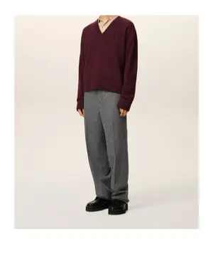AMI Paris V-neck Knitted Jumper