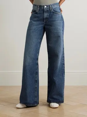 AGOLDE Wide-leg Denim Trousers - No