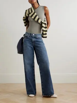 AGOLDE Wide-leg Denim Trousers - No