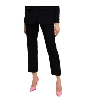 Balmain Straight-leg Wool Cropped Trousers