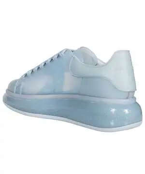 Alexander McQueen Oversized Glitter Rubber Sports Sneakers - Blue