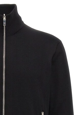Prada Logo Plaque Reversible Bomber Jacket