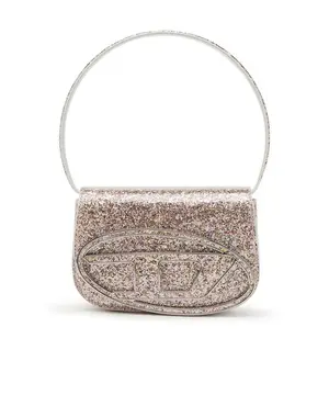 DIESEL® 1dr Glitter Shoulder Bag - Nude